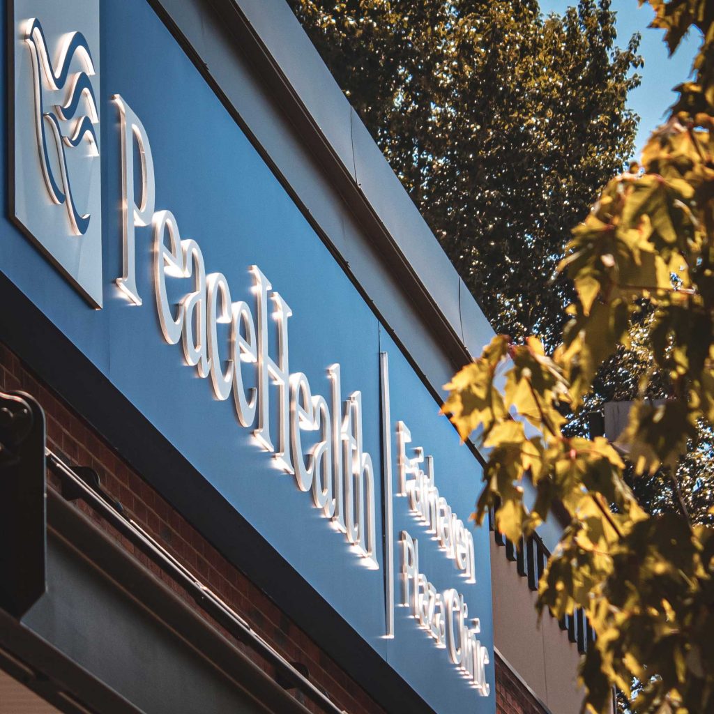 PeaceHealth Fairhaven Plaza Clinic - Signs Plus